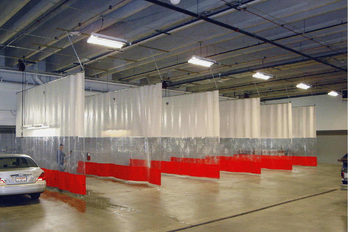 GOF WB2012 Wash Bay Curtain – CEG - The Collision Equipment Group